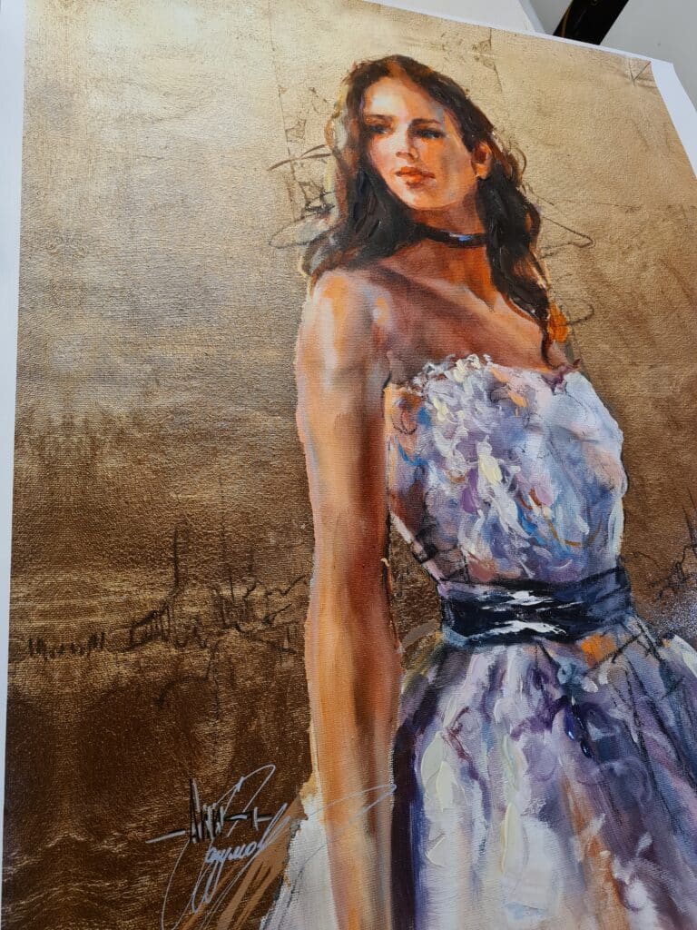 Gold Printed, What does it look like? - Creations Art Gallery