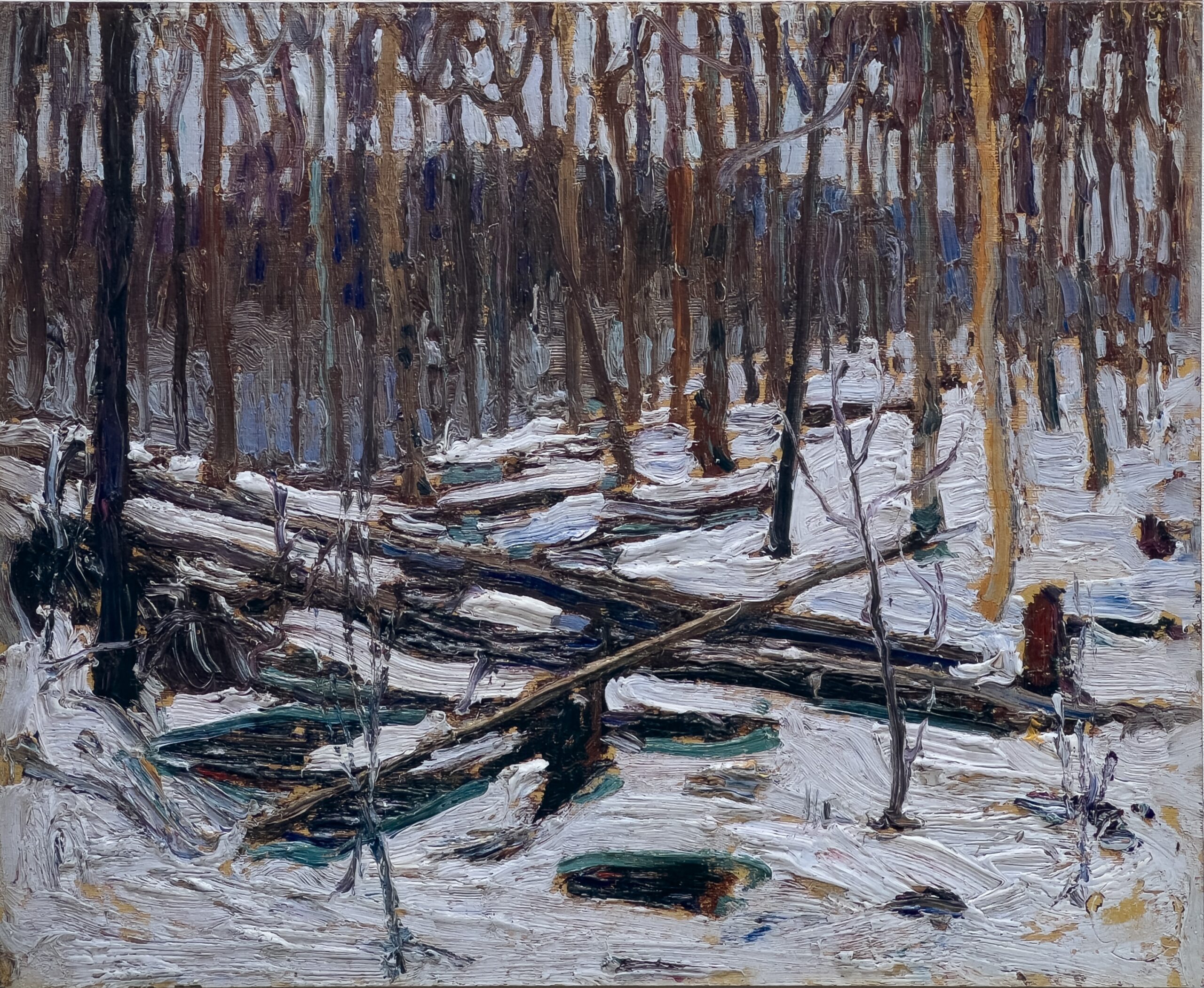 Tom Thomson - "Winter in the Woods" 8 7/16" x 10 7/16" - 460 Edition